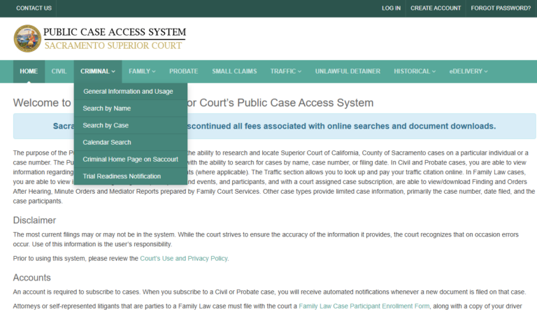 Sacramento County Court - Sacramento County Court